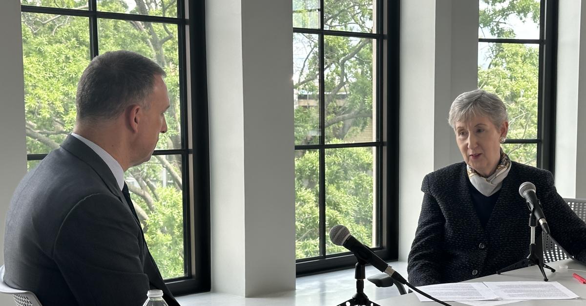 Meet the new Dean: Marie Nolan, Ph.D. 1989 | Catholic University ...